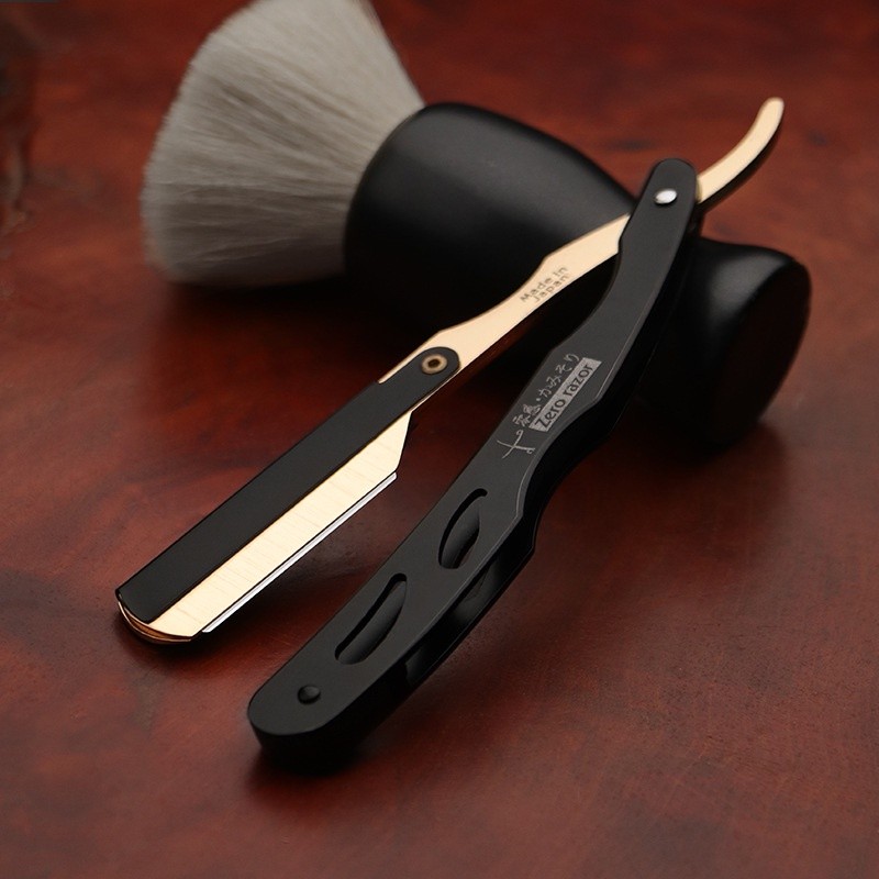 Made in JAPAN Men Straight Barber Edge Razors Folding Shavin | 蝦皮購物