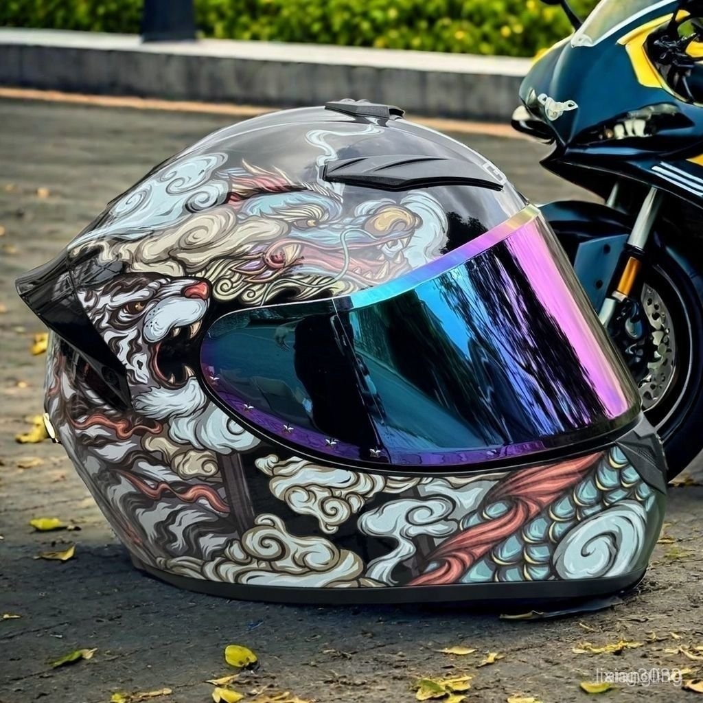 Qike騎克 大碼全盔 全罩式安全帽 機車安全帽 可樂帽 可拆洗 耳機槽 安全帽 帽 | 蝦皮購物