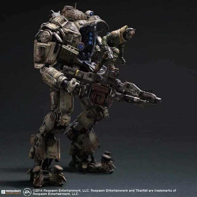 😎3D打印雕塑擺件😎適配于PA改 游戲周邊 Titanfall泰坦隕落 關節可動阿特拉斯手辦暗黑 | 蝦皮購物