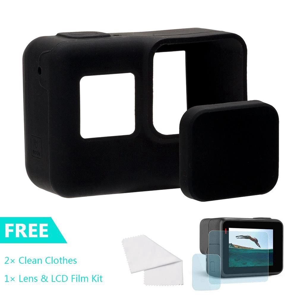 GoPro Hero 7 6 5 black Soft Case Lens Cover + Screen Film | 蝦皮購物