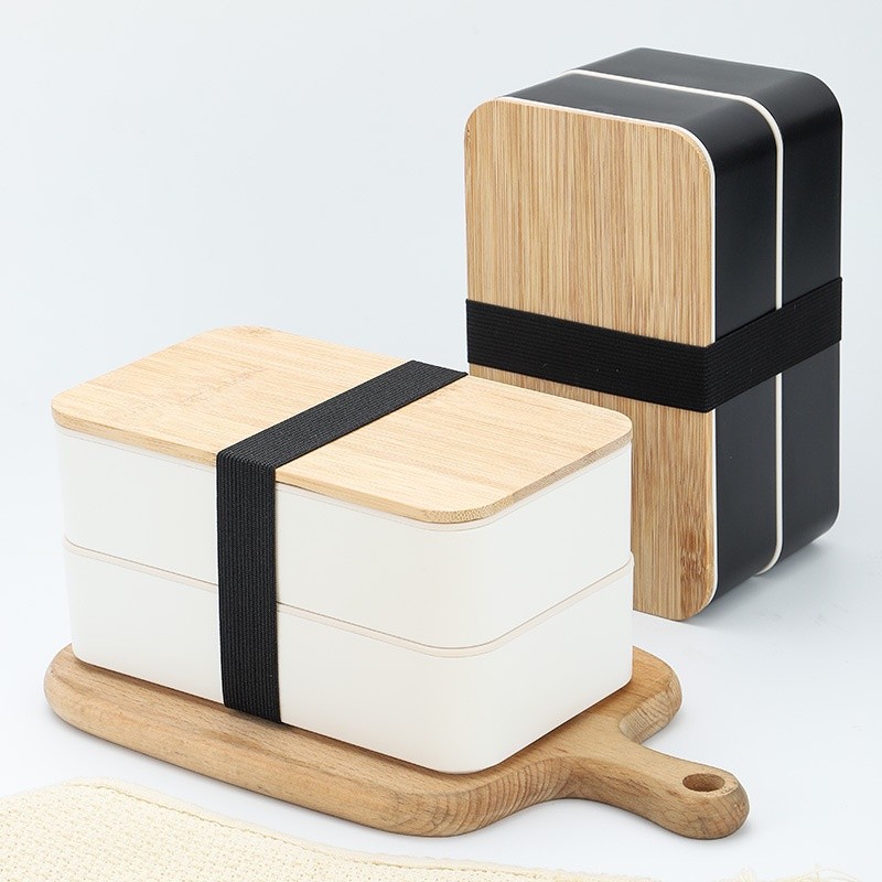 2 Layer Japanese Bento Lunch Box 1200ML Food Container With | 蝦皮購物