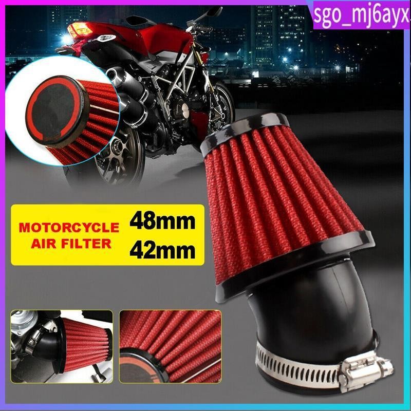 Motorcycle Air Filter 28mm 38mm 42mm 48mm Cleaner Clamp-on 4 | 蝦皮購物