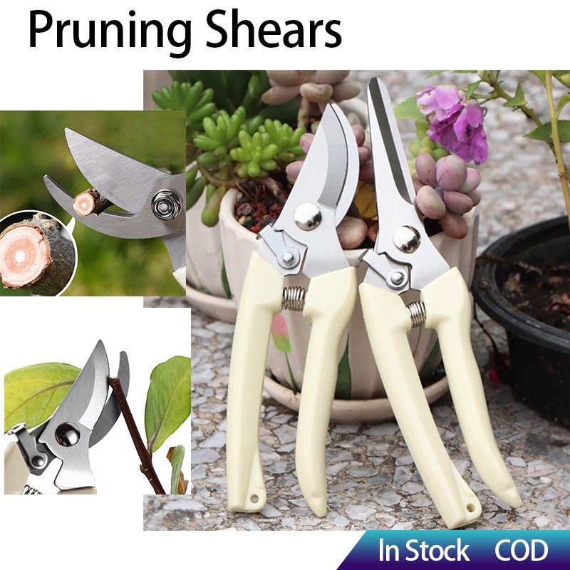 Pruner Tree Cutter Gardening Pruning Shear Scissor Anti-Slip | 蝦皮購物
