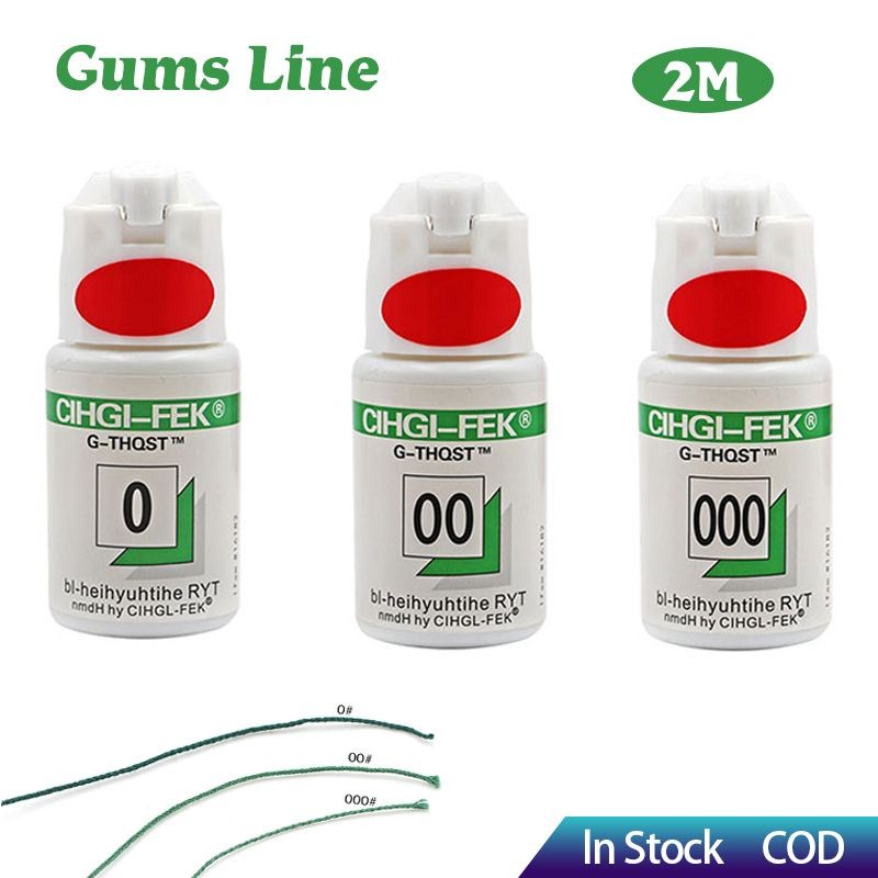 2M Gums Line Dental Thread Disposable Gingival Retraction Co | 蝦皮購物