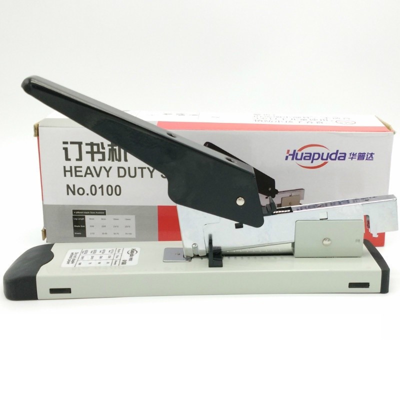 Heavy Duty Tool Stapler Bookbinding Stapling 100 Sheet Capac | 蝦皮購物