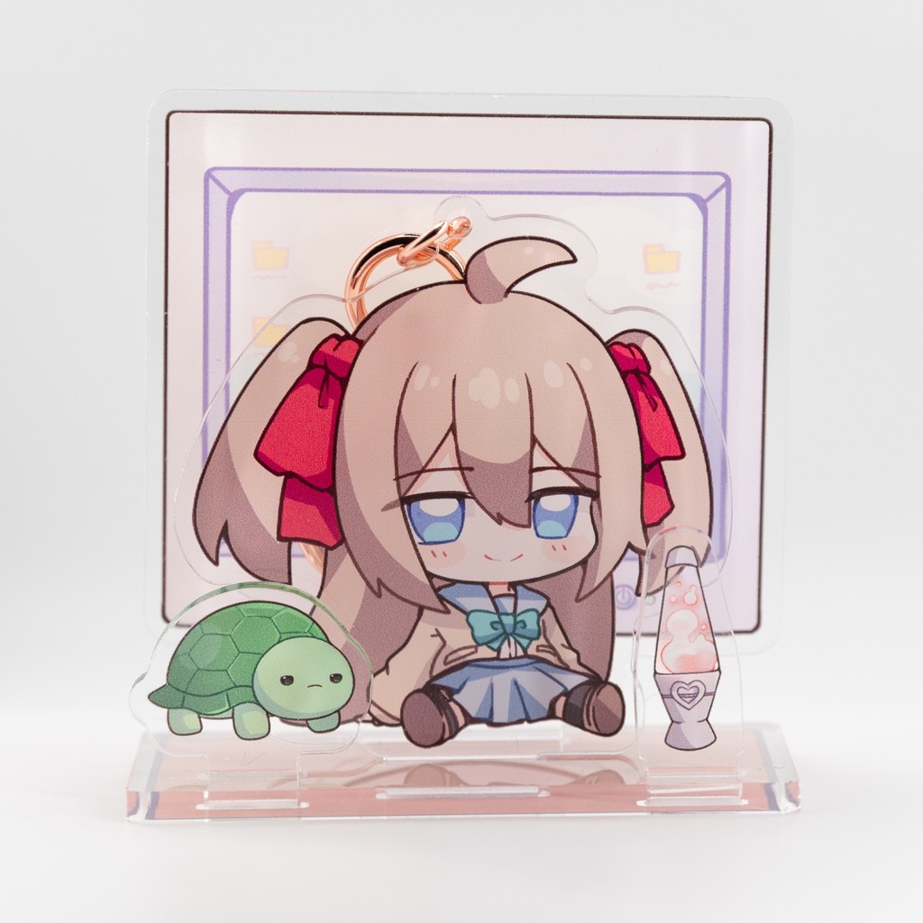《Neuro-sama》Neuro Fumo Q版 壓克力 場景立牌吊飾 Waifubait | 蝦皮購物