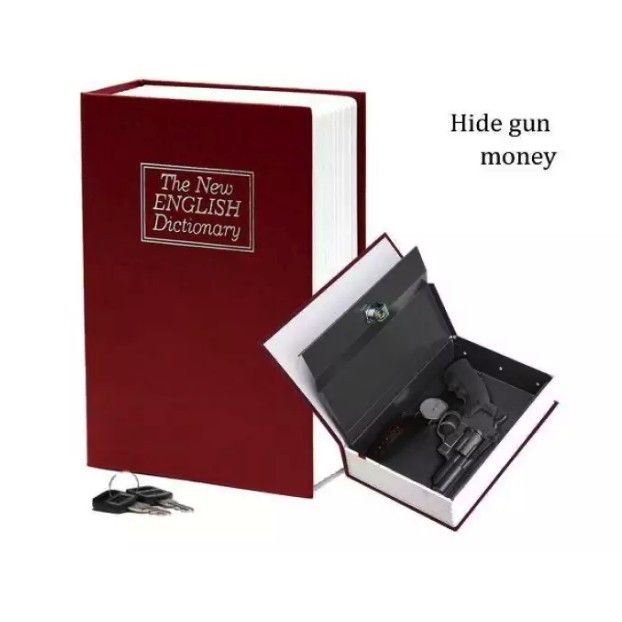 The New English Dictionary Secret Book Safe Money Box-S | 蝦皮購物