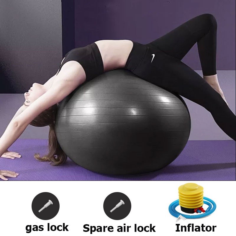 65cm Anti-burst Yoga Ball Thickened Stability Balance Ball P | 蝦皮購物