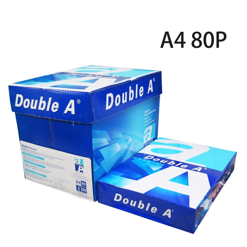 含稅附發票【史代新文具】Double A 80P A4 多功能紙/影印紙 (500張/包) | 蝦皮購物