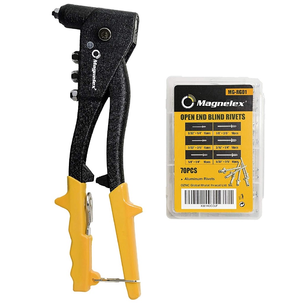 Rivet Gun and Nozzle Wrench/4 Different Nozzles Included. | 蝦皮購物