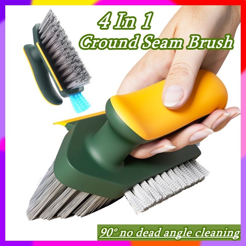 4 In1 Ground Seam Brush V-Shape Stiff Bristles Cleaning Brus | 蝦皮購物