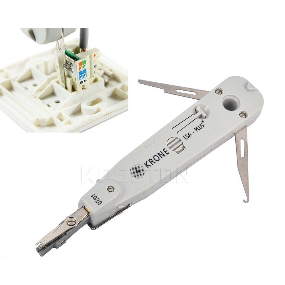 KRONE LSA-Plus Punch Down Tool Professional Wire Cable RJ11 | 蝦皮購物