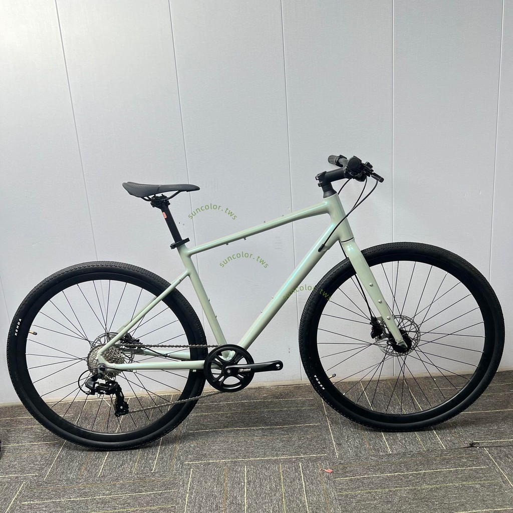 SpiritX直把油碟礫石公路車單盤8速鋁合金瓜車通 勤休閑成人單車（不含運） | 蝦皮購物