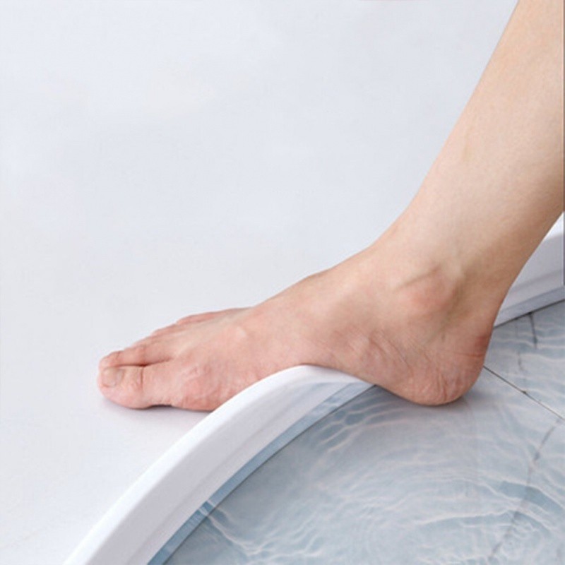 Rubber Silicone Shower Barrier Water Stop Strip Bathroom Wat | 蝦皮購物