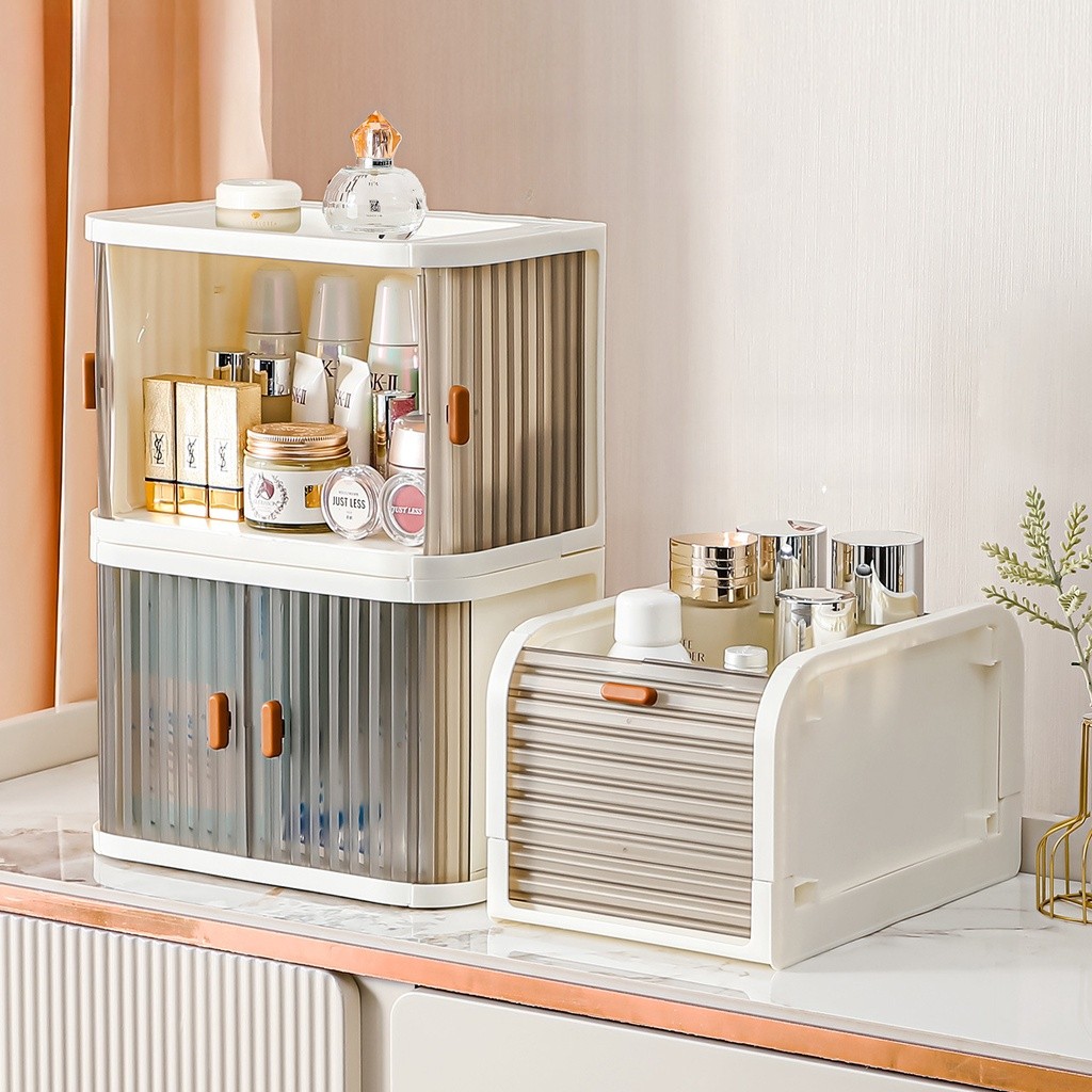 Foldable Desktop Storage Box Small Desktop Organize Your Liv | 蝦皮購物