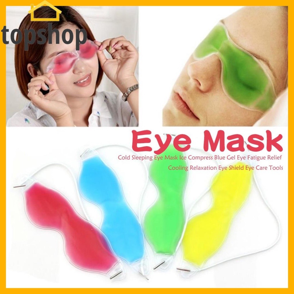 1PC Gel Eye Mask Cold Warm Hot Ice Cool Soothing Tired Eyes | 蝦皮購物