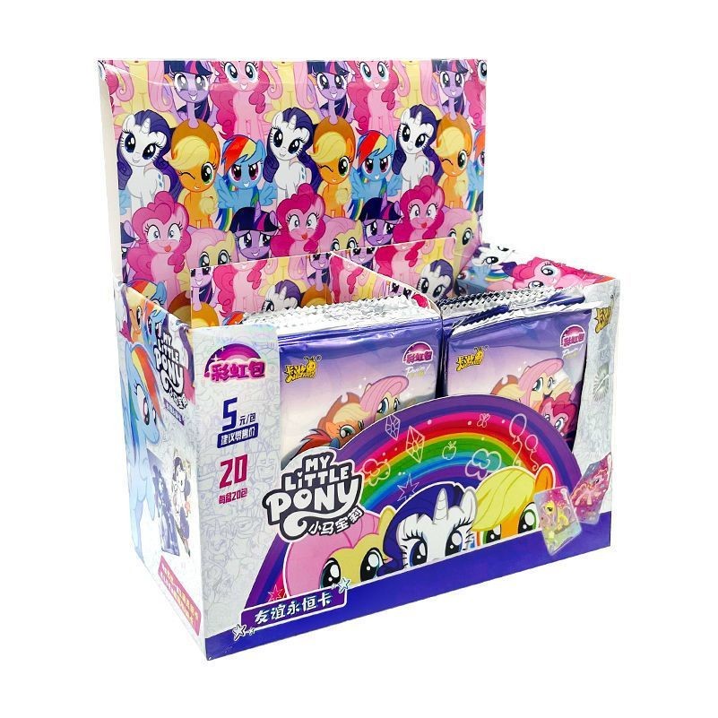 卡遊正版卡片小馬寶莉一整盒彩虹包第2彈卡牌彩虹化女孩玩具 | 蝦皮購物
