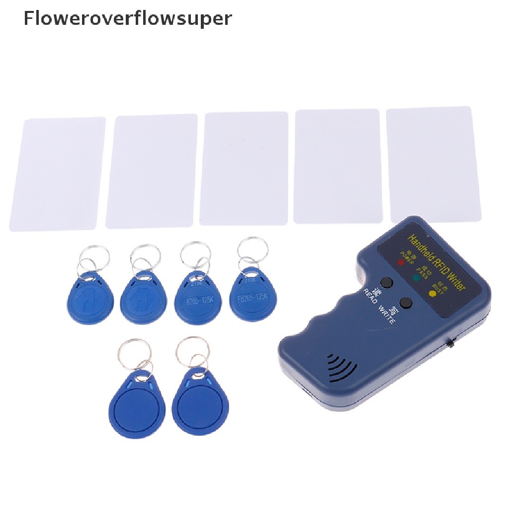 125KHz EM4100 RFID Copier Writer Programmer Reader + Rewrita | 蝦皮購物