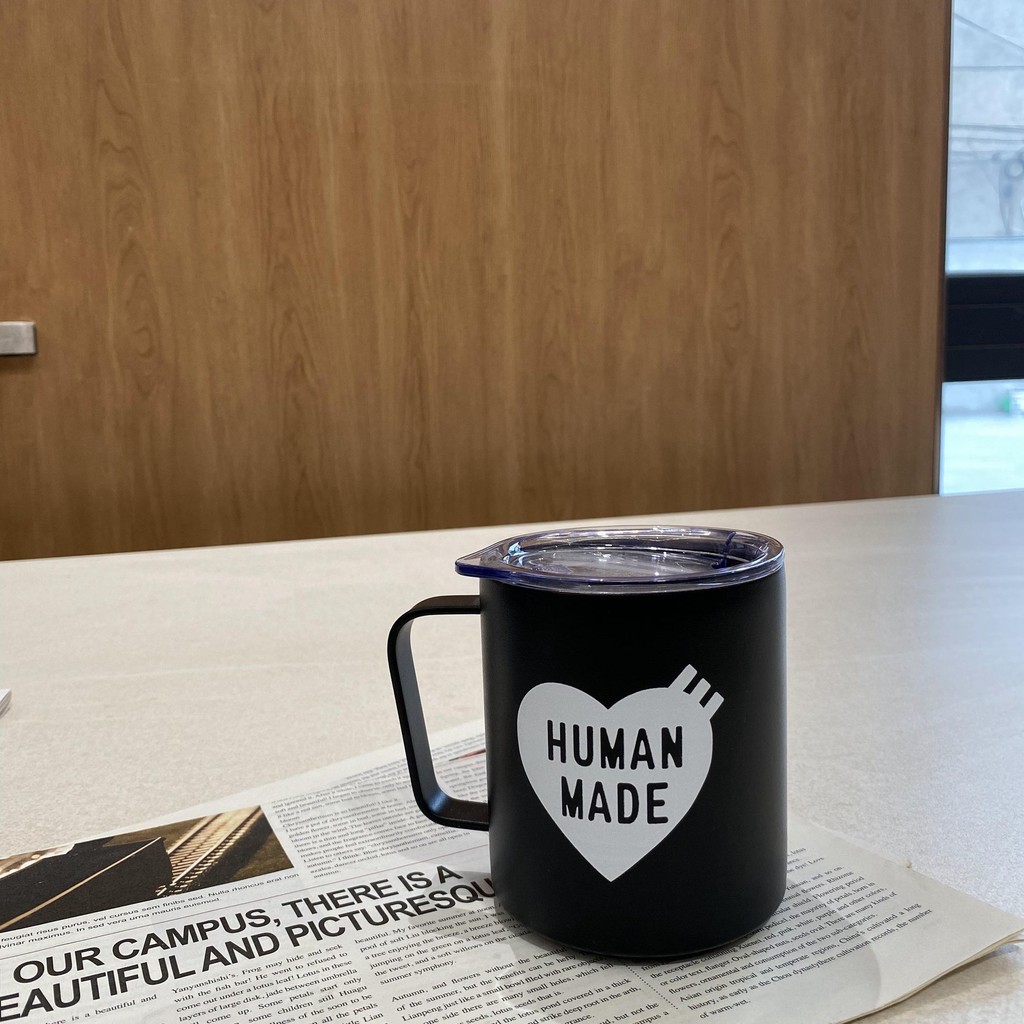 HUMAN MADE不銹鋼保溫杯保冷杯簡約帶蓋水杯牛奶杯果汁杯 FHOL | 蝦皮購物