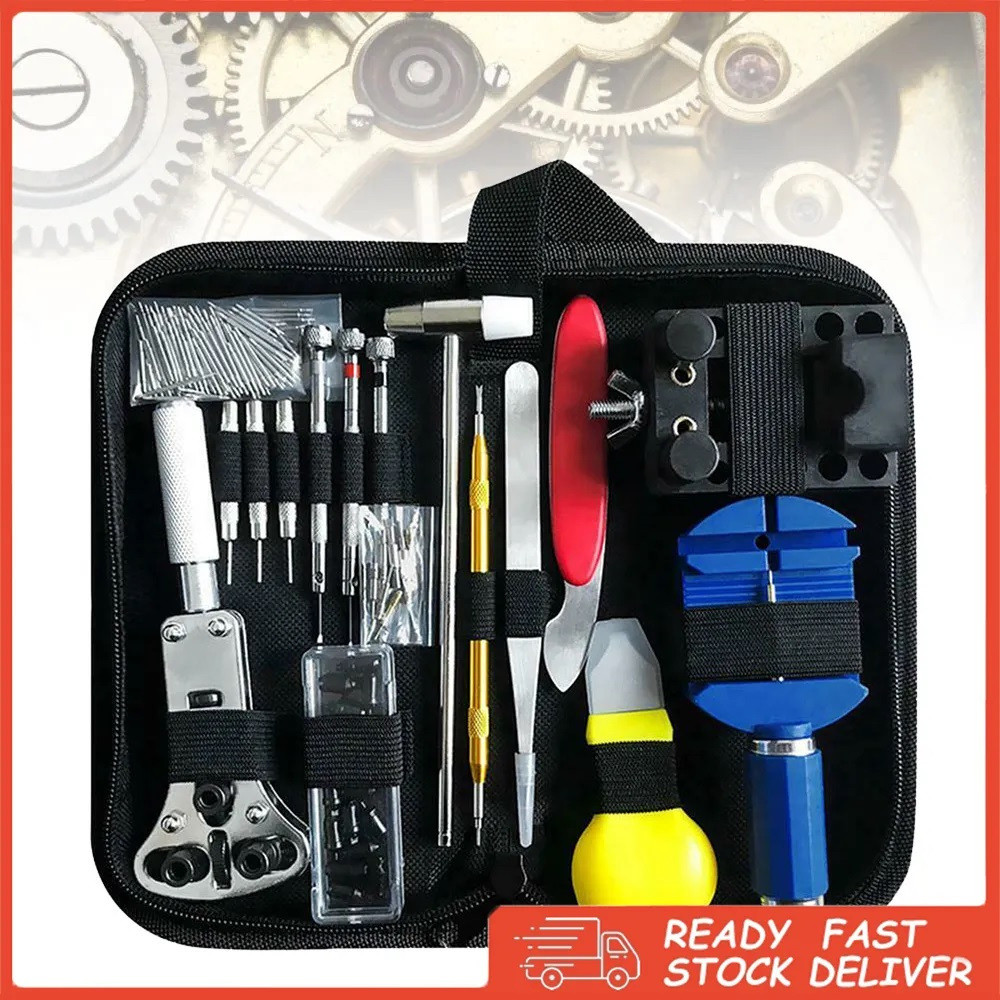 147PCS Watch Repair Kit for starters complete basic tools fo | 蝦皮購物