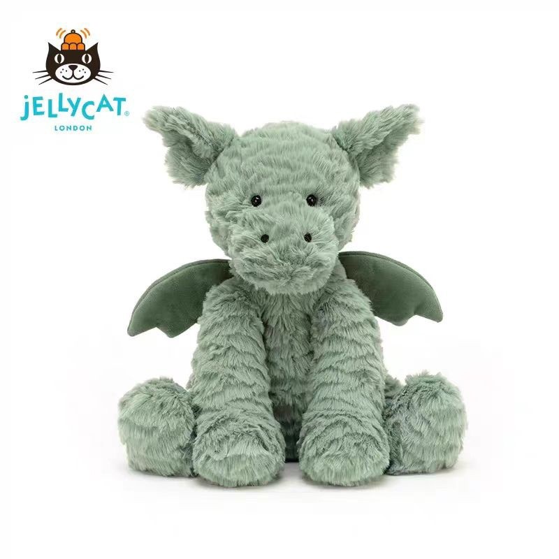 【免運】Jellycat 波浪毛 小飛龍 玩偶 毛絨玩具 可愛 安撫娃娃 23cm 禮物 | 蝦皮購物