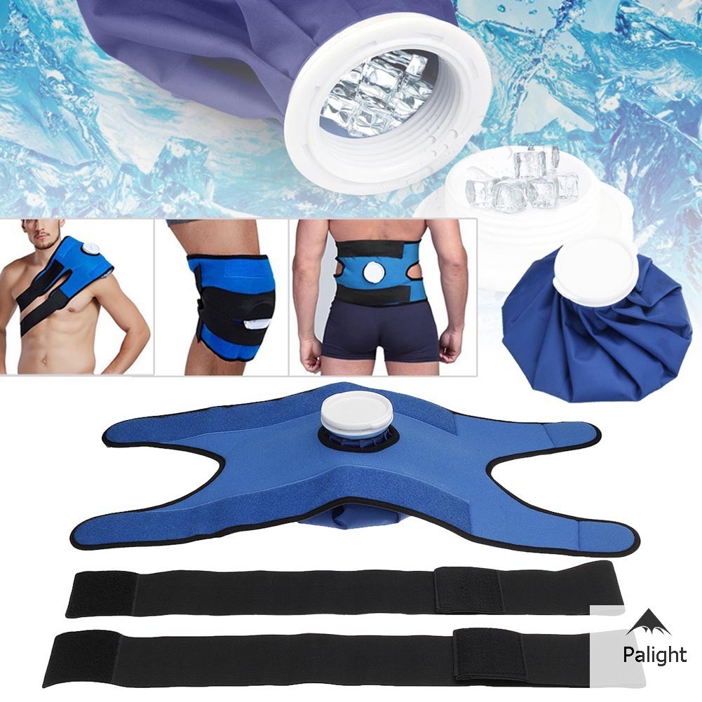Pain Relief Therapy Reusable Ice Bag Pack+Wrap Belt for Knee | 蝦皮購物