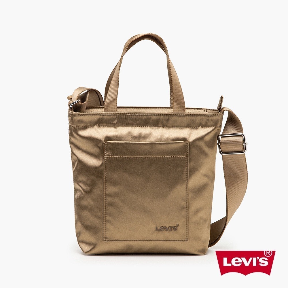 Levis 男女同款 手提、側背兩用緞面迷你手拿包 / 拉鍊開口 / 精工刺繡Logo 熱賣單品 D7561-0010 | 蝦皮購物