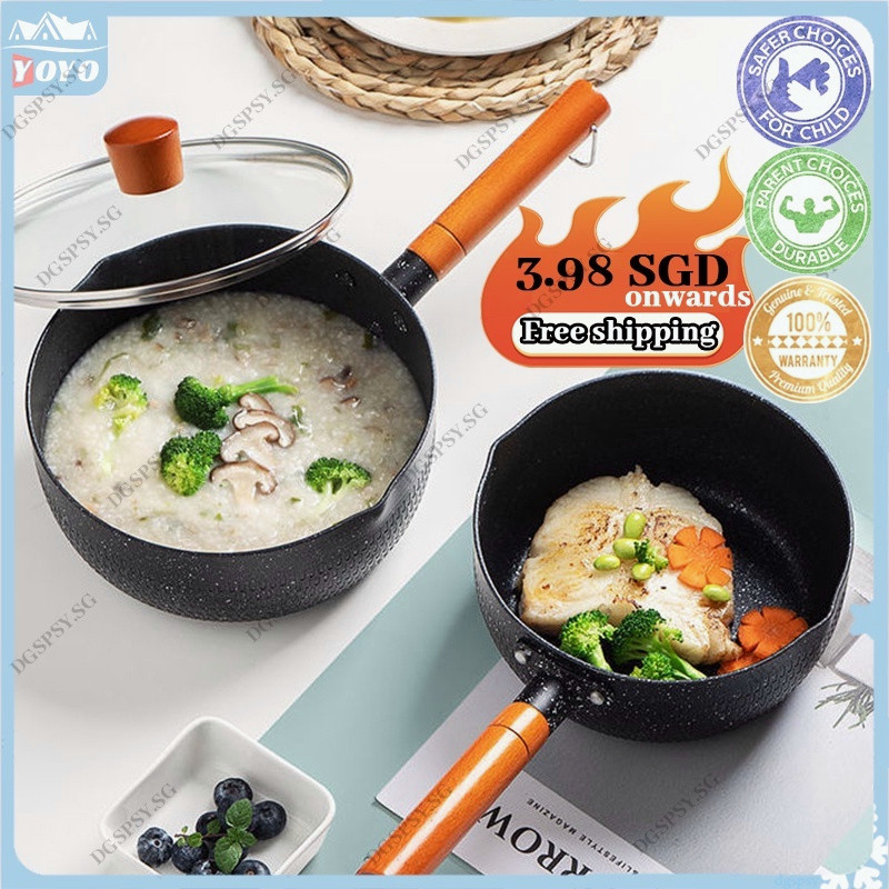 Japanese Style Snow Pan Baby Food Supplement Pot Induction C | 蝦皮購物
