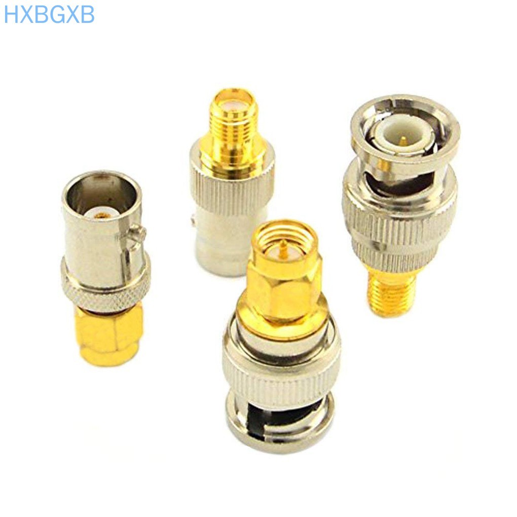 4Pcs SMA to BNC Kits RF Coaxial Adapter Male Female Coa | 蝦皮購物