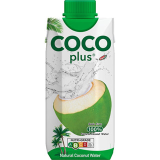 【品潮航站】現貨 越南 Cocoplus 100% 純椰子水 清爽解渴飲品 椰子水推薦 補水飲料 2026.02.05. | 蝦皮購物