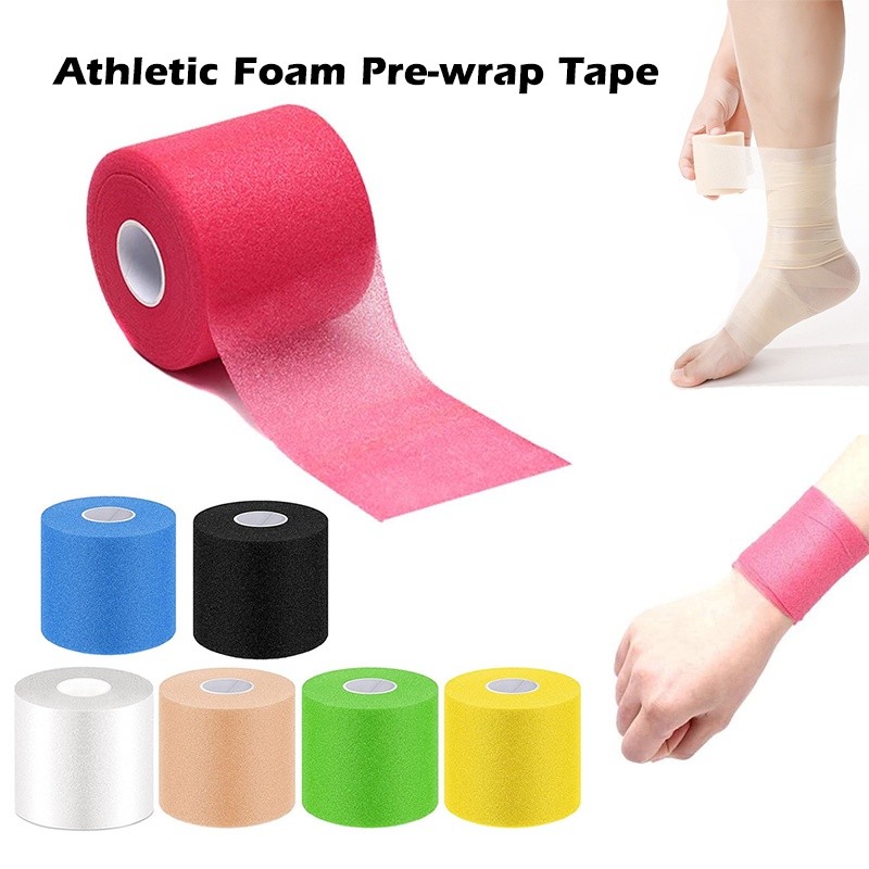 1 Rolls Foam Underwrap Foam Pre wrap Sports Tape For Athleti | 蝦皮購物