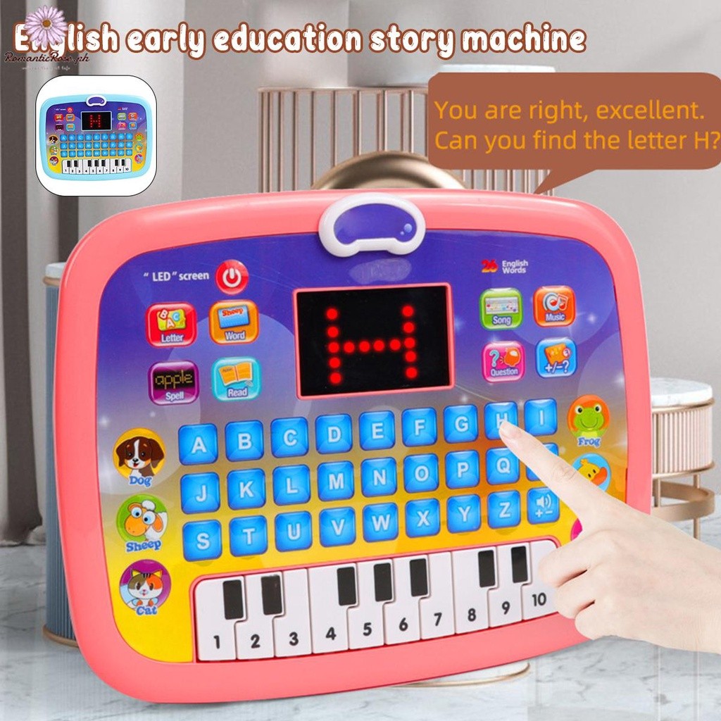 Baby Tablet Toy Creative Kids Tablet Toy with LED Screen Tod | 蝦皮購物