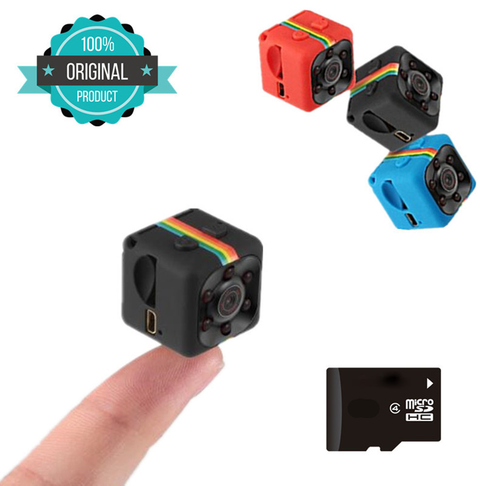 Sq11 Spy Mini Camera 1080p Sensor Night Vision Hd Camcorder | 蝦皮購物