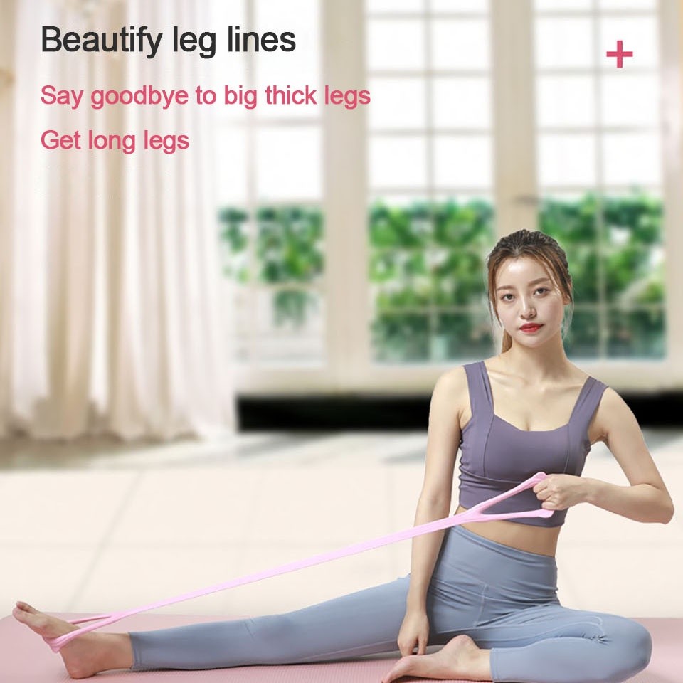 Elastic Resistance Bands Tube Workout Exercise Yoga Band | 蝦皮購物