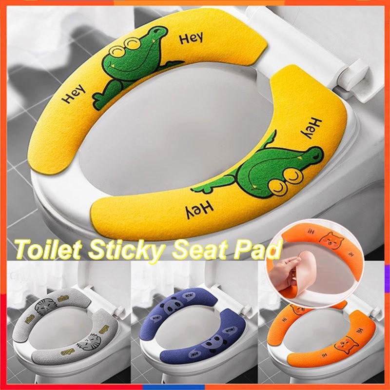 Universal Toilet Seat Cover Summer Cartoon Toilet Paste Cush | 蝦皮購物