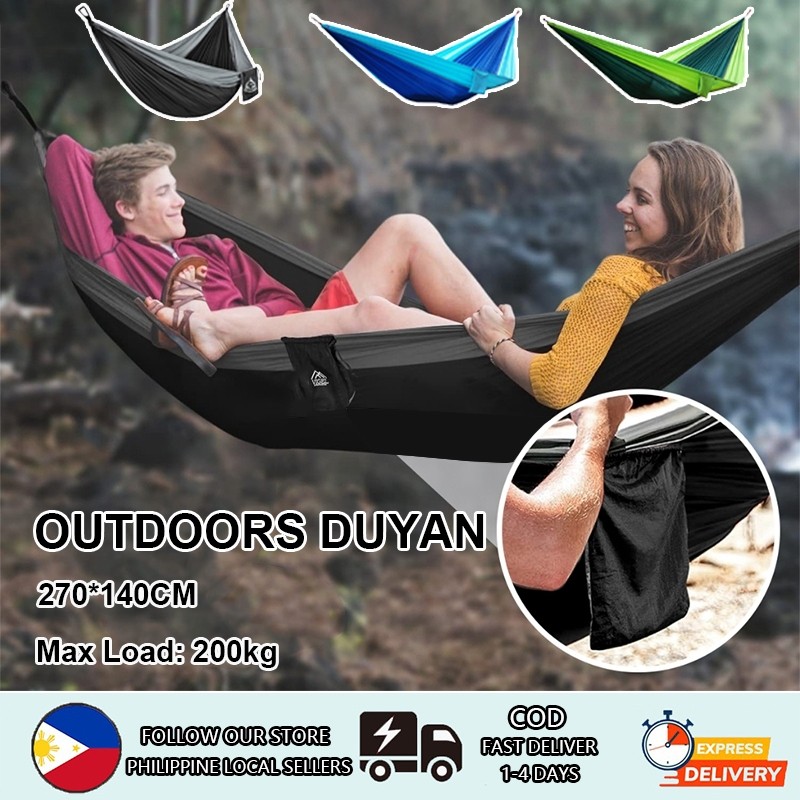 Outdoor Camping Hammock Hiking Sports Travel for adult army | 蝦皮購物