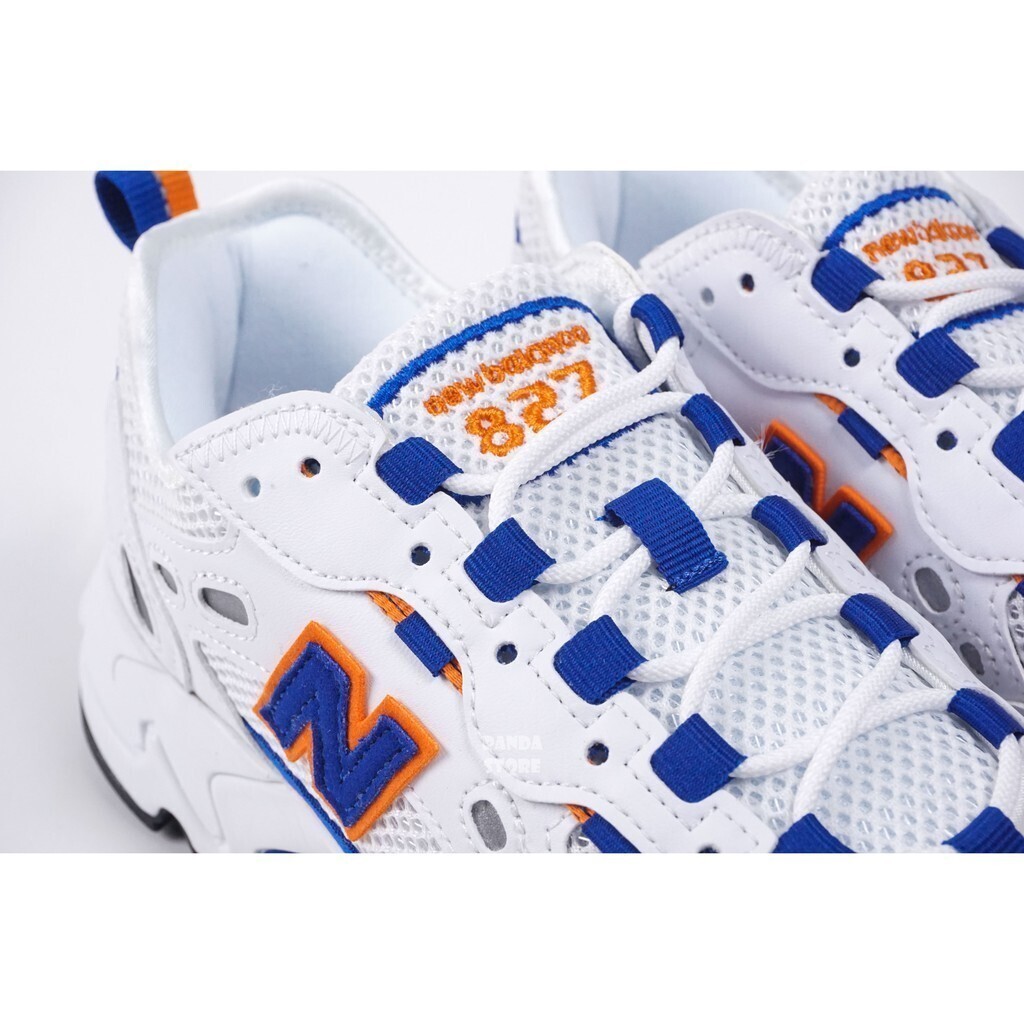 NEW BALANCE 827 NB 復古 老爹潮鞋 ML827AAA 白橘藍 ML827AAG 黑 男女潮鞋 | 蝦皮購物
