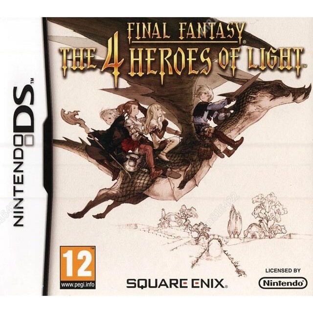 NDSL NDSI 3DS NDS游戲卡帶 最終幻想外傳光之四戰士 中文版 | 蝦皮購物