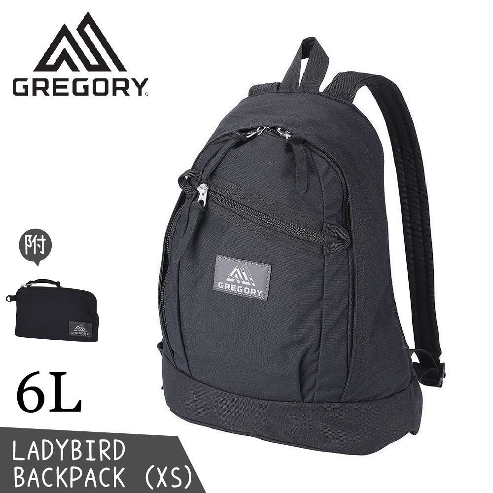 【GREGORY 美國 6L Ladybird Backpack XS 後背包《時尚黑》】131372/雙肩背包/休閒包 | 蝦皮購物