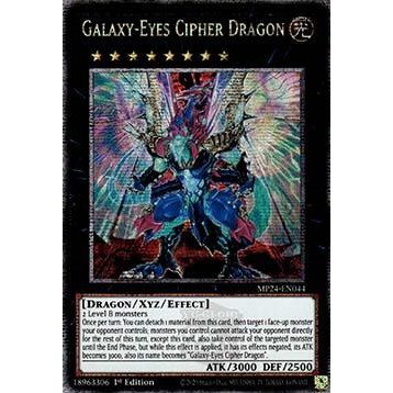 [預購] 有點名 遊戲王 歐英EU MP24-EN044 銀河眼極光波龍 金鑽 非SLT1-JP020 | 蝦皮購物