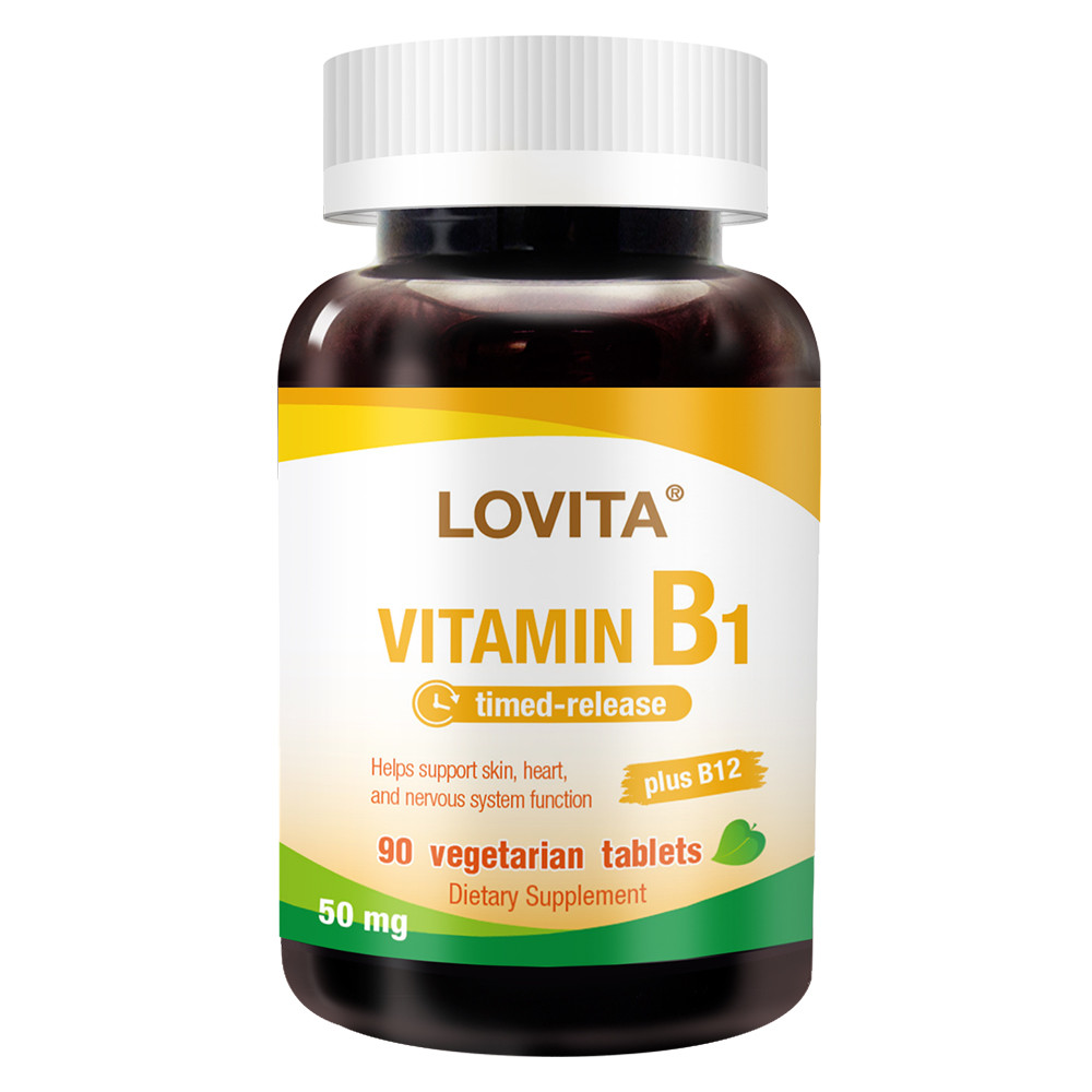 Lovita愛維他緩釋型維生素B1素食錠50mg【三友藥妝Tomod's】 | 蝦皮購物