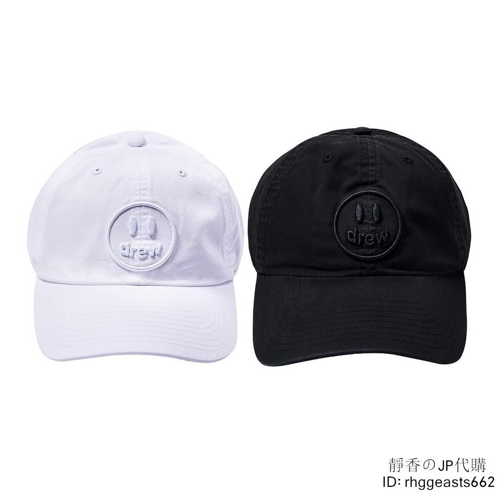 JP代購/[新上架]drew house cap刺繡笑臉老帽 棒球帽 帽子 100%正品 | 蝦皮購物
