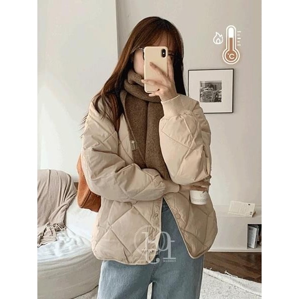 Codibook｜韓國 1015MARKET 輕量立領鋪棉羽絨外套[預購]羽絨外套 女裝 | 蝦皮購物