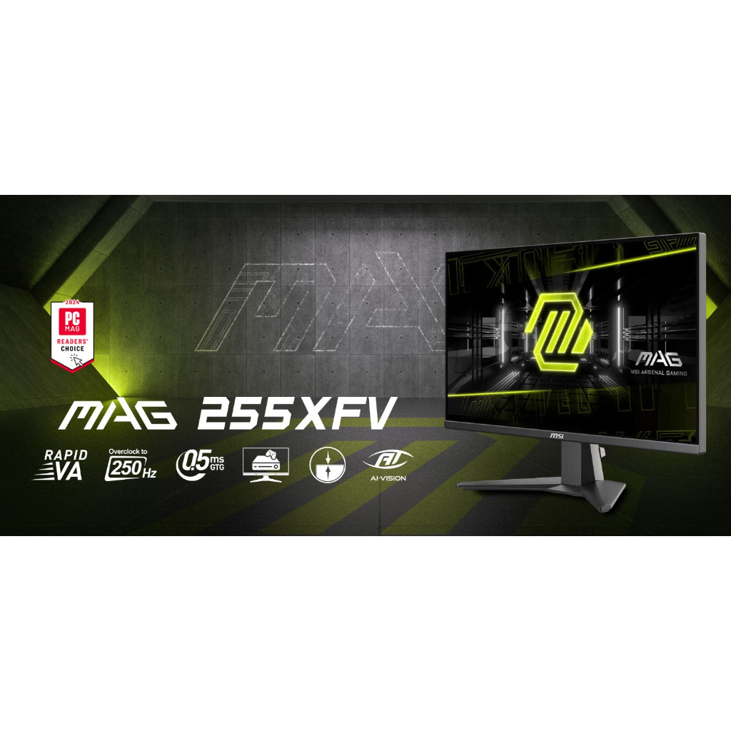 msi微星MAG 255XFV 平面 電競螢幕 25型/250Hz/0.5Ms/FHD/Rapid VA 現貨 廠商直送 | 蝦皮購物