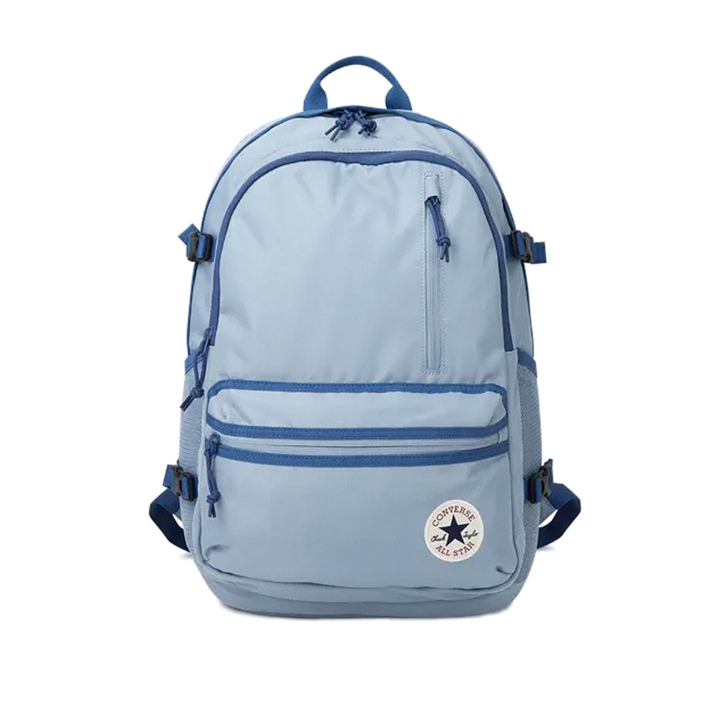 Converse Straight Edge Backpack 藍色 書包 旅行 登山 後背包 10021138-A28 | 蝦皮購物