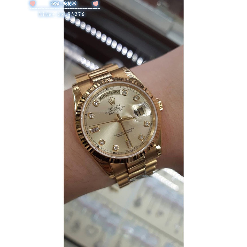 勞力士 118238 Rolex Day-date腕錶 | 蝦皮購物