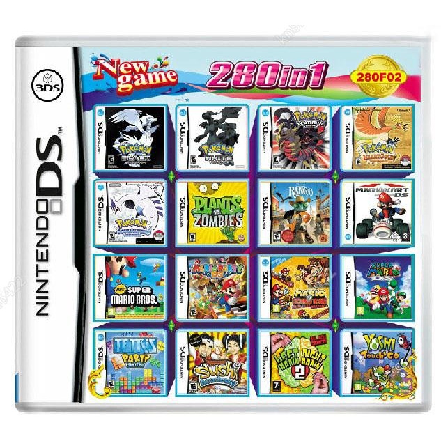 NEW3DSLL NDSI NDSL NDS游戲卡 口袋黑白金銀 瑪麗合集 280F02 | 蝦皮購物