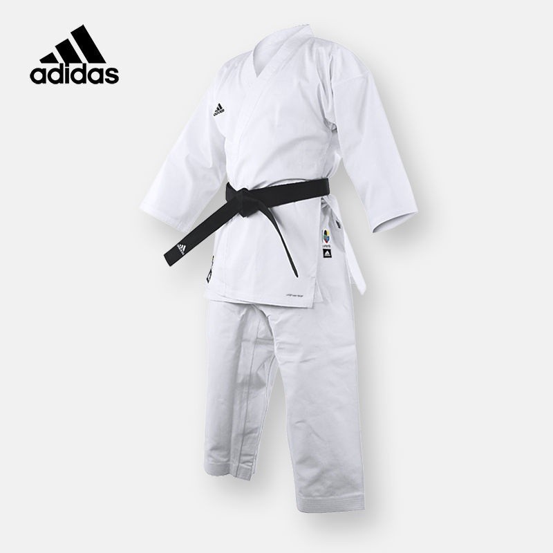 🙏🏻琪琪🙏🏻adidas阿迪達斯K220C空手道服組手競技型兼用訓練比賽道服WKF認證FGHFJ | 蝦皮購物