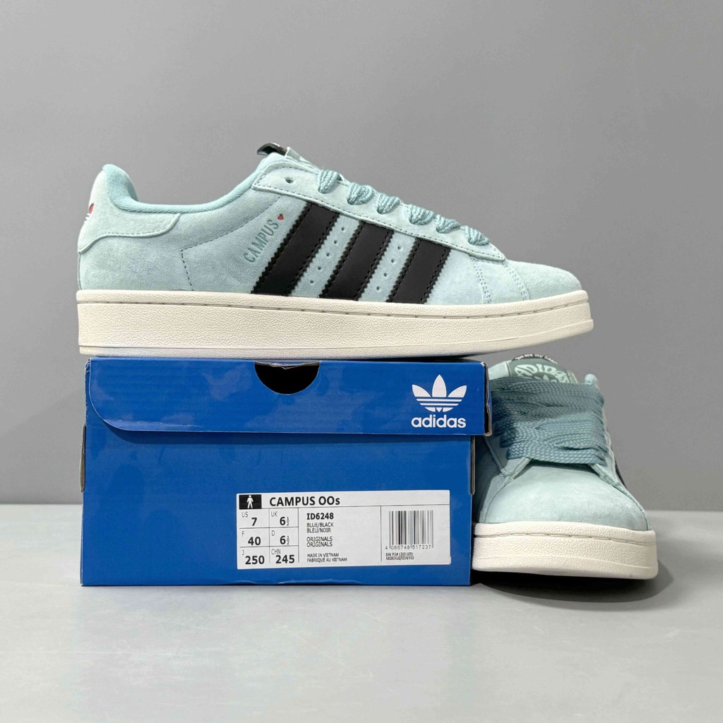 00S藍黑ID6248 adidas originals CAMPUS 00s 耐磨透氣 低幫板鞋 男女同款 | 蝦皮購物