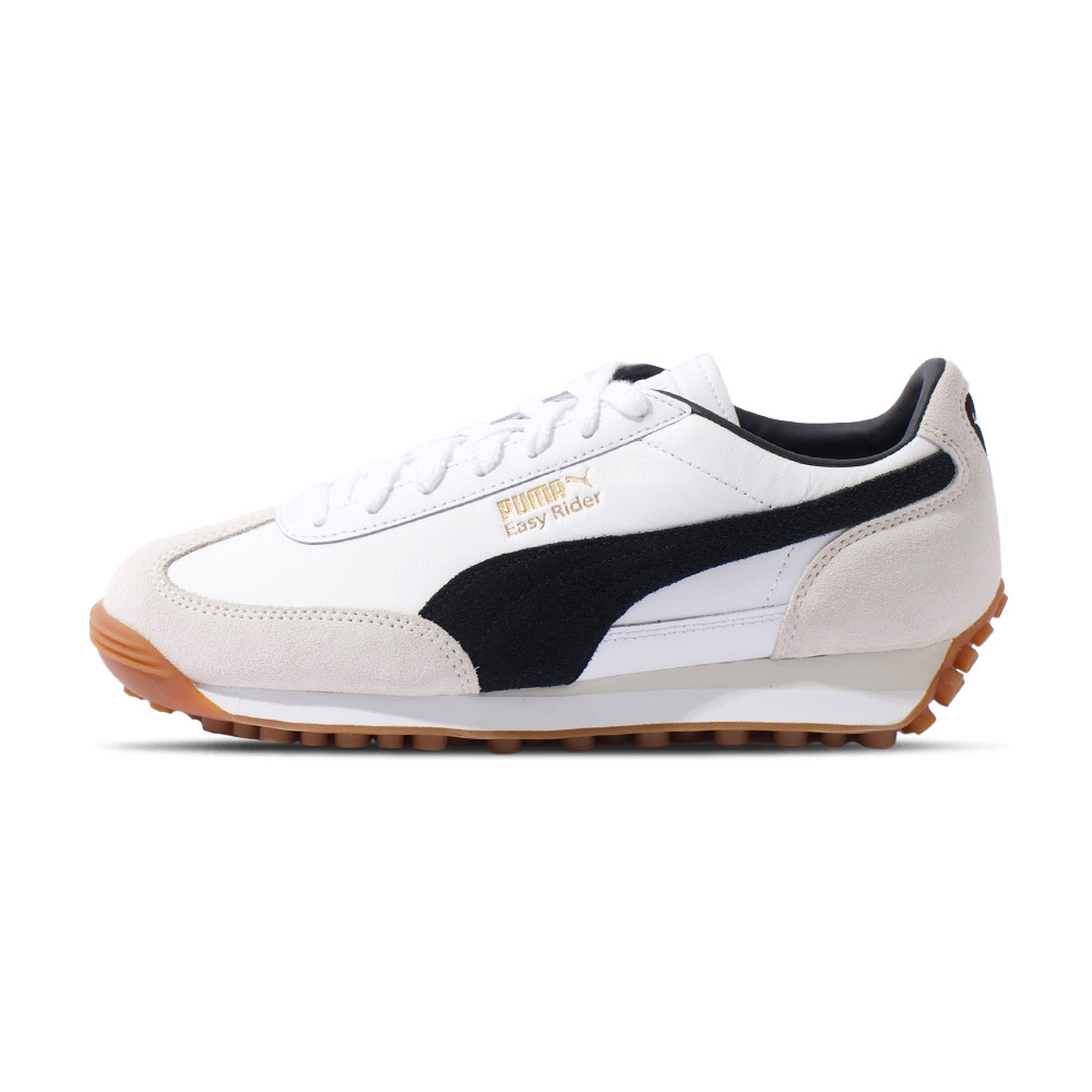 Puma Easy Rider Mix 男鞋 女鞋 白黑色 麂皮 拼接 復古 緩衝 情侶鞋 休閒鞋 39902501 | 蝦皮購物